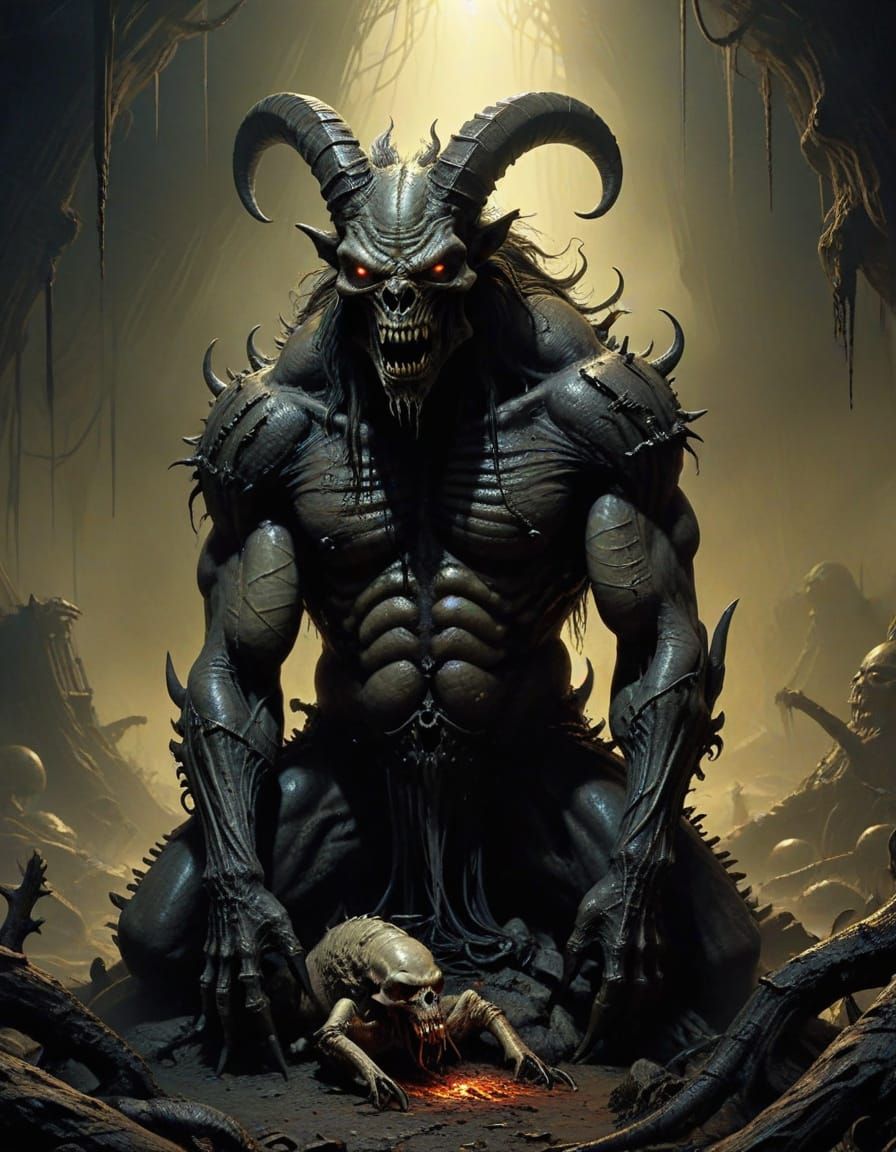 Drac: A leathery creature, all sinewy limbs and taut skin over bone ...