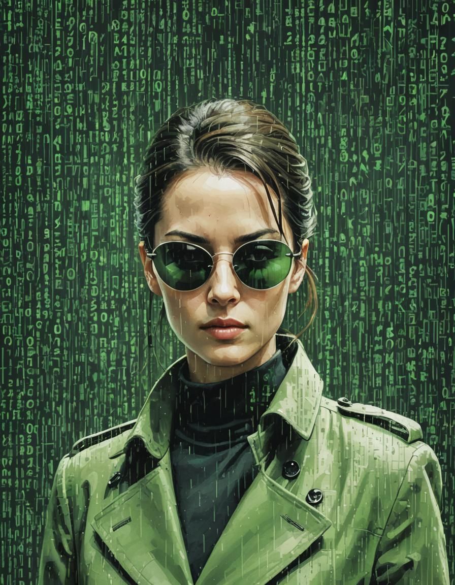 In the Matrix - AI Generated Artwork - NightCafe Creator
