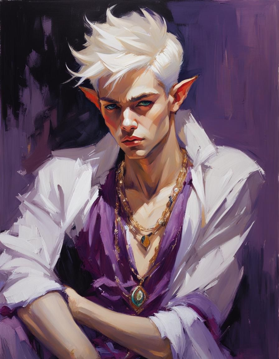 Elf Prince 240316D - AI Generated Artwork - NightCafe Creator