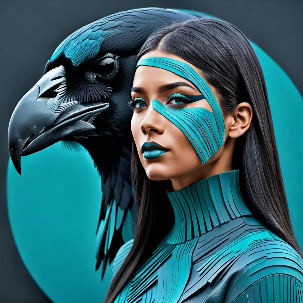 Raven - AI Generated Artwork - NightCafe Creator