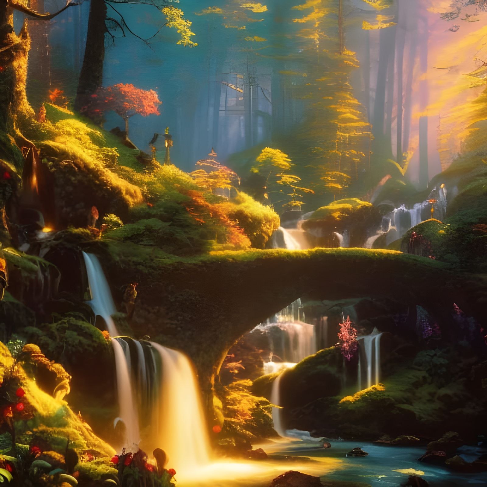 Sunset spell #2 - AI Generated Artwork - NightCafe Creator