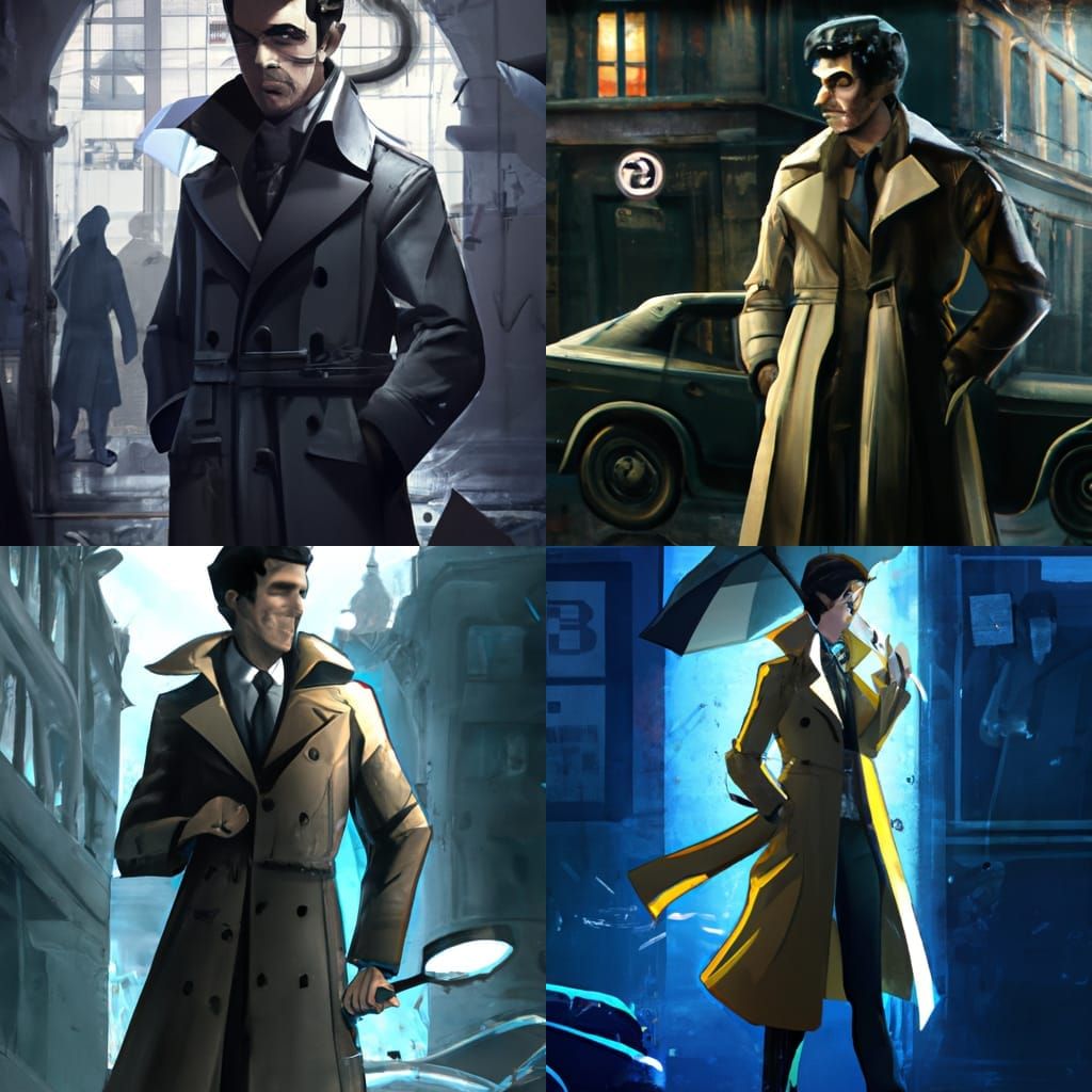 Detective - AI Generated Artwork - NightCafe Creator