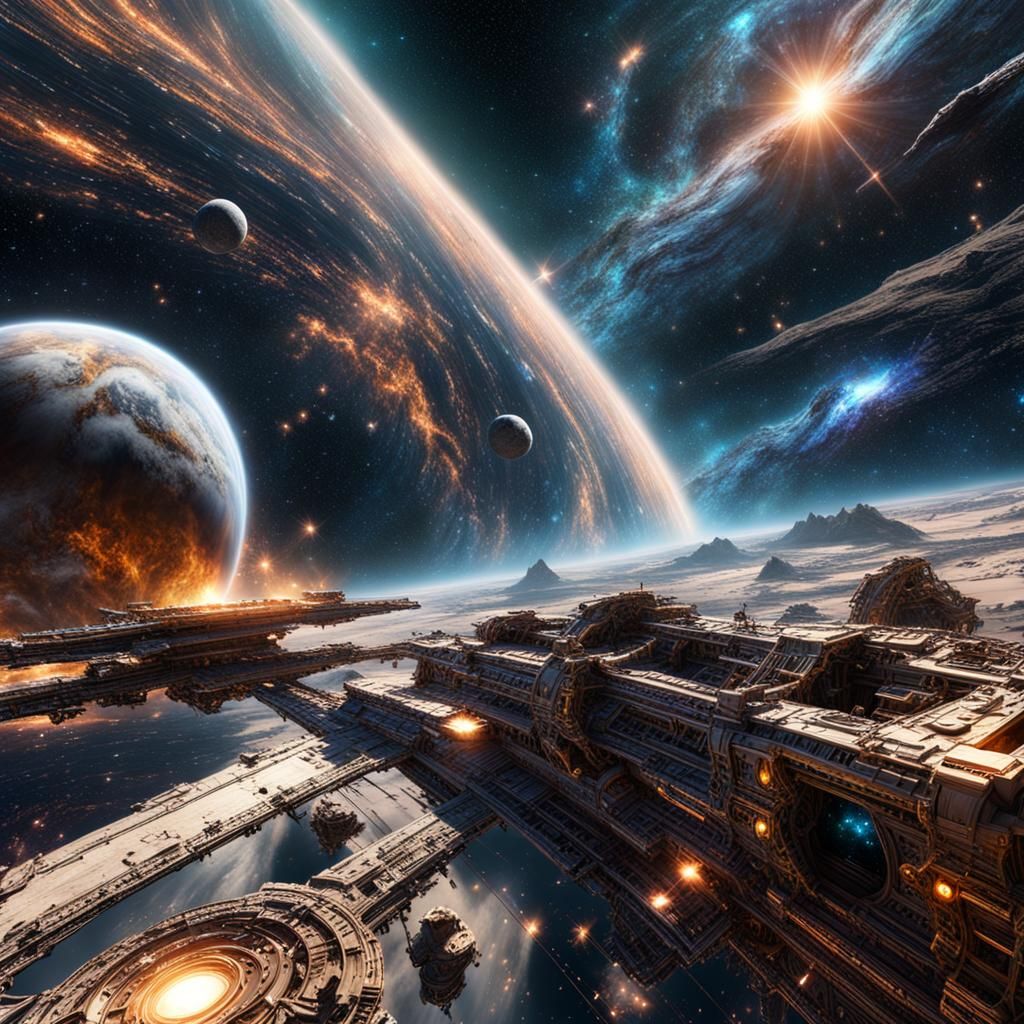 Space - AI Generated Artwork - NightCafe Creator