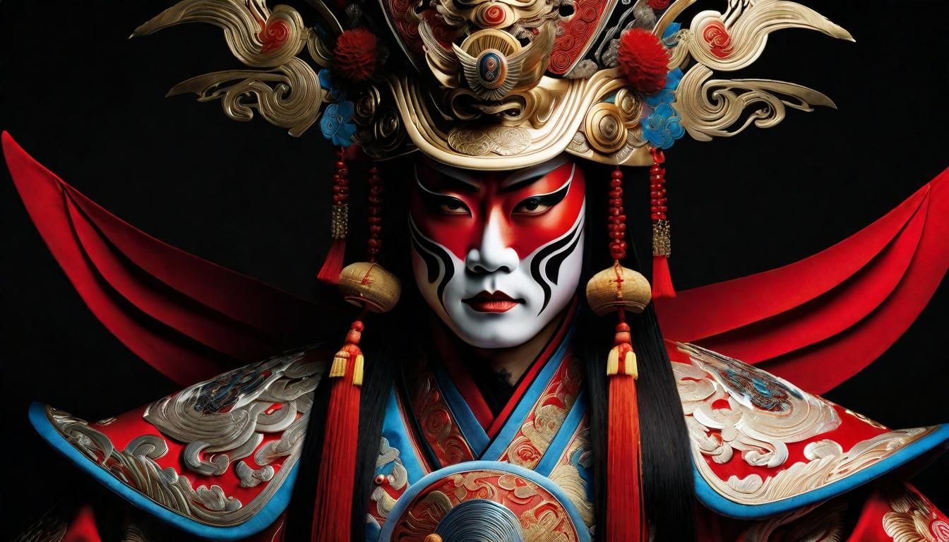 PEKING OPERA ACTOR - AI Generated Artwork - NightCafe Creator