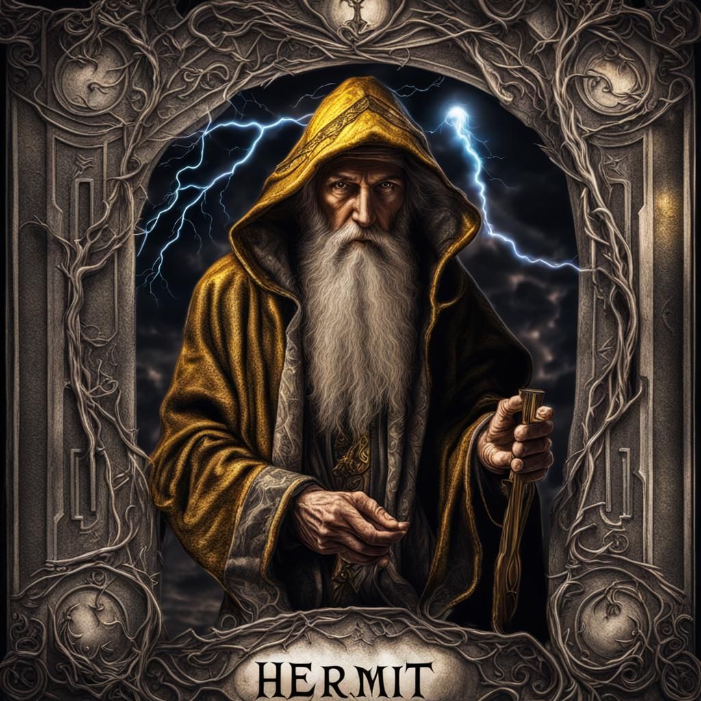 The Hermit - AI Generated Artwork - NightCafe Creator