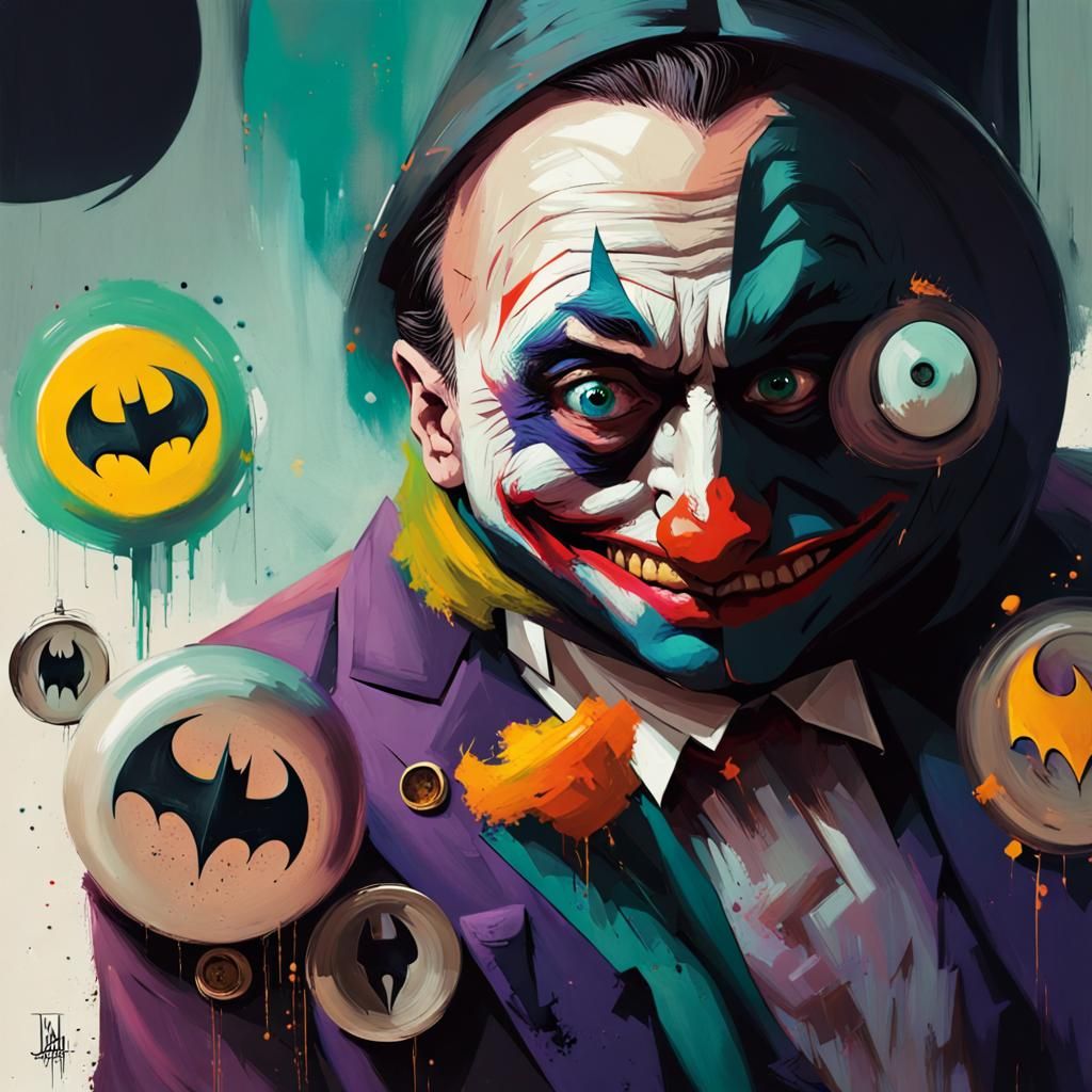 Joker - AI Generated Artwork - NightCafe Creator