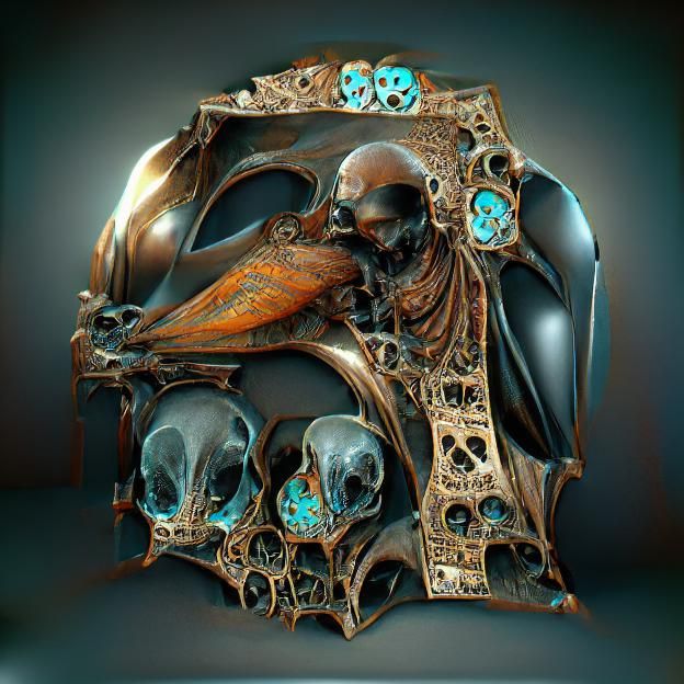 Alchemist's Lab B04 - AI Generated Artwork - NightCafe Creator