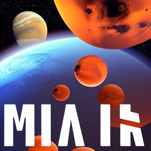 Mars but with life on it - AI Generated Artwork - NightCafe Creator