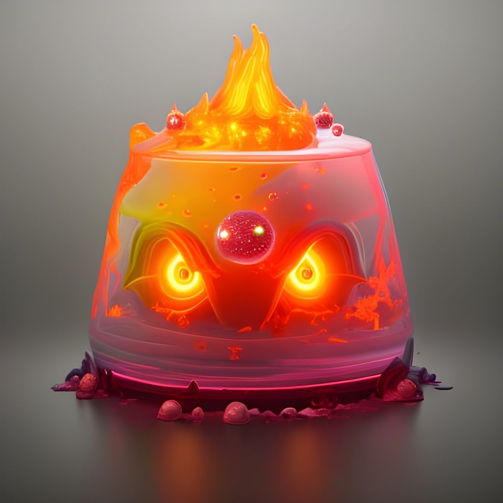 That's One Spicy Jello! - AI Generated Artwork - NightCafe Creator