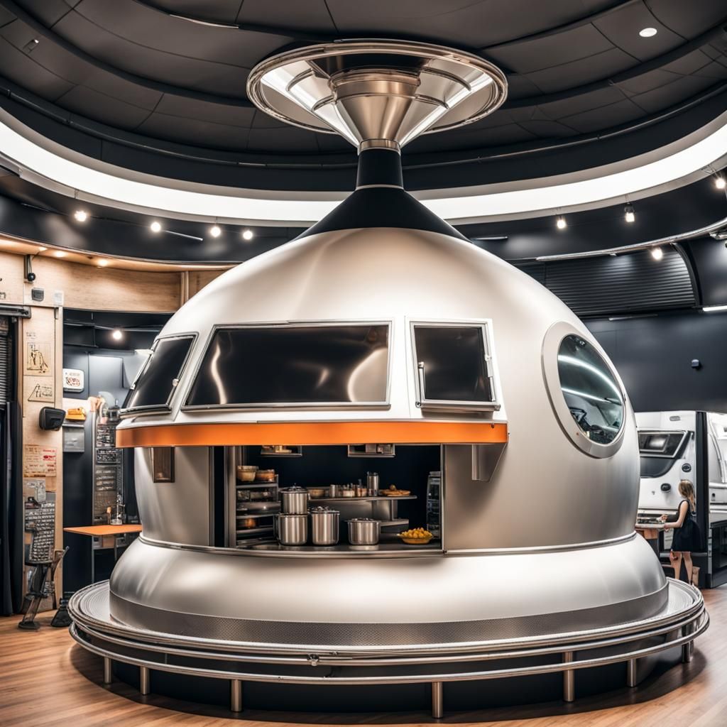 Food Space - AI Generated Artwork - NightCafe Creator