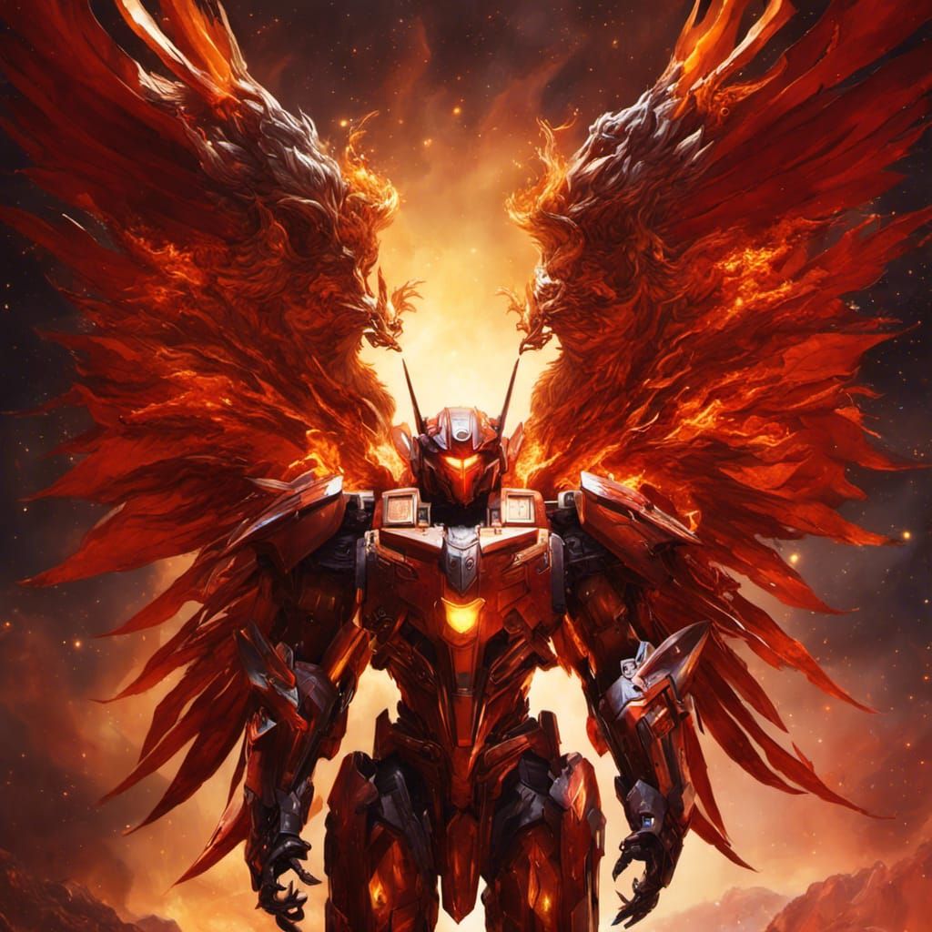 Omega Phoenix 1.0 - AI Generated Artwork - NightCafe Creator