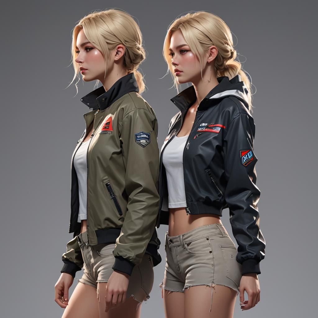 Jacket Portrait Side View - AI Generated Artwork - NightCafe Creator