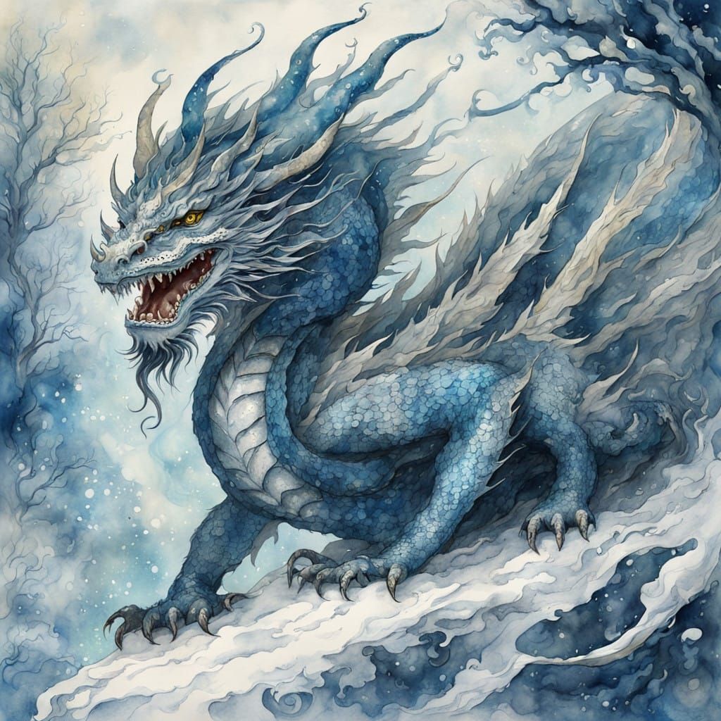 Giant Ice Dragon - Giant Ice Dragon