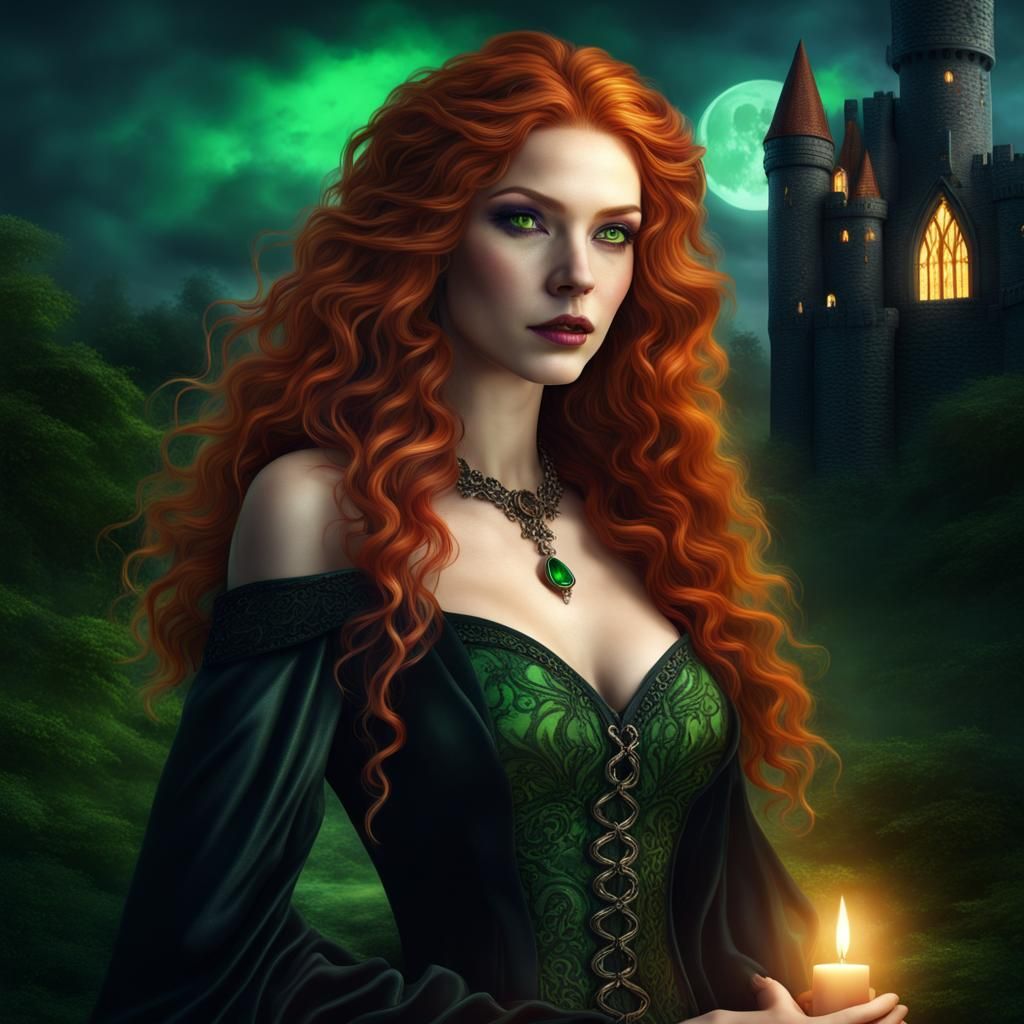 Gorgeous Witch - AI Generated Artwork - NightCafe Creator