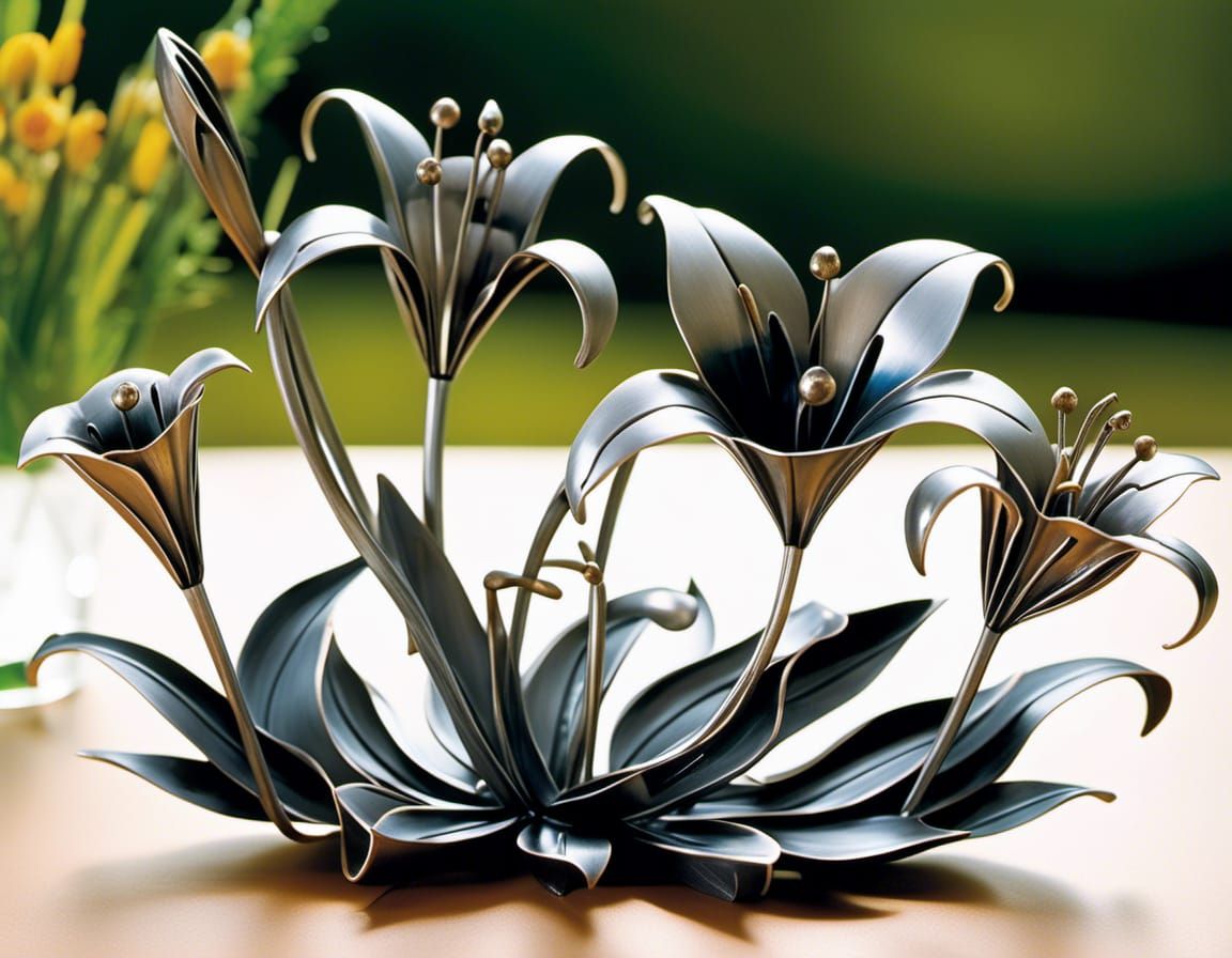 Metalily - AI Generated Artwork - NightCafe Creator