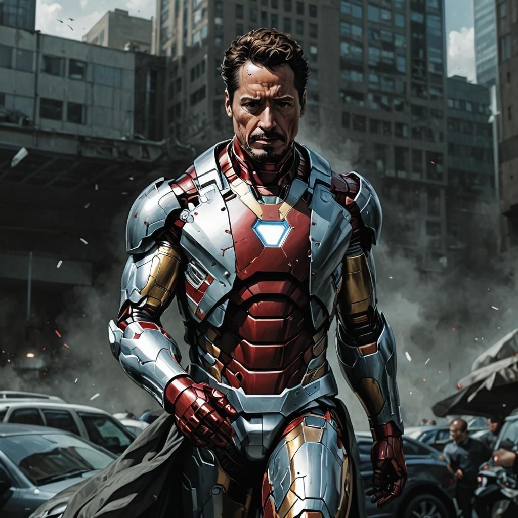 Mr Anthony Stark - AI Generated Artwork - NightCafe Creator