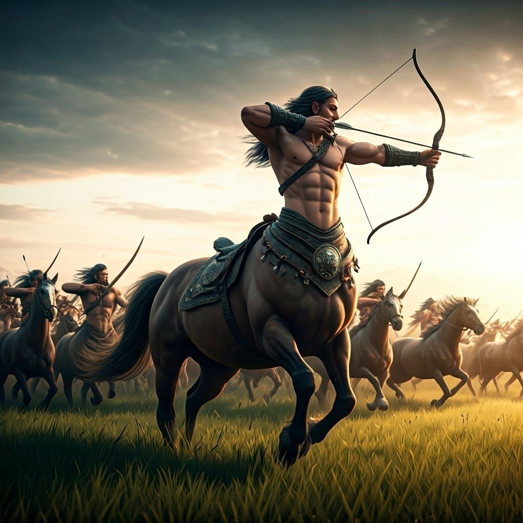Warrior Centaur - AI Generated Artwork - NightCafe Creator