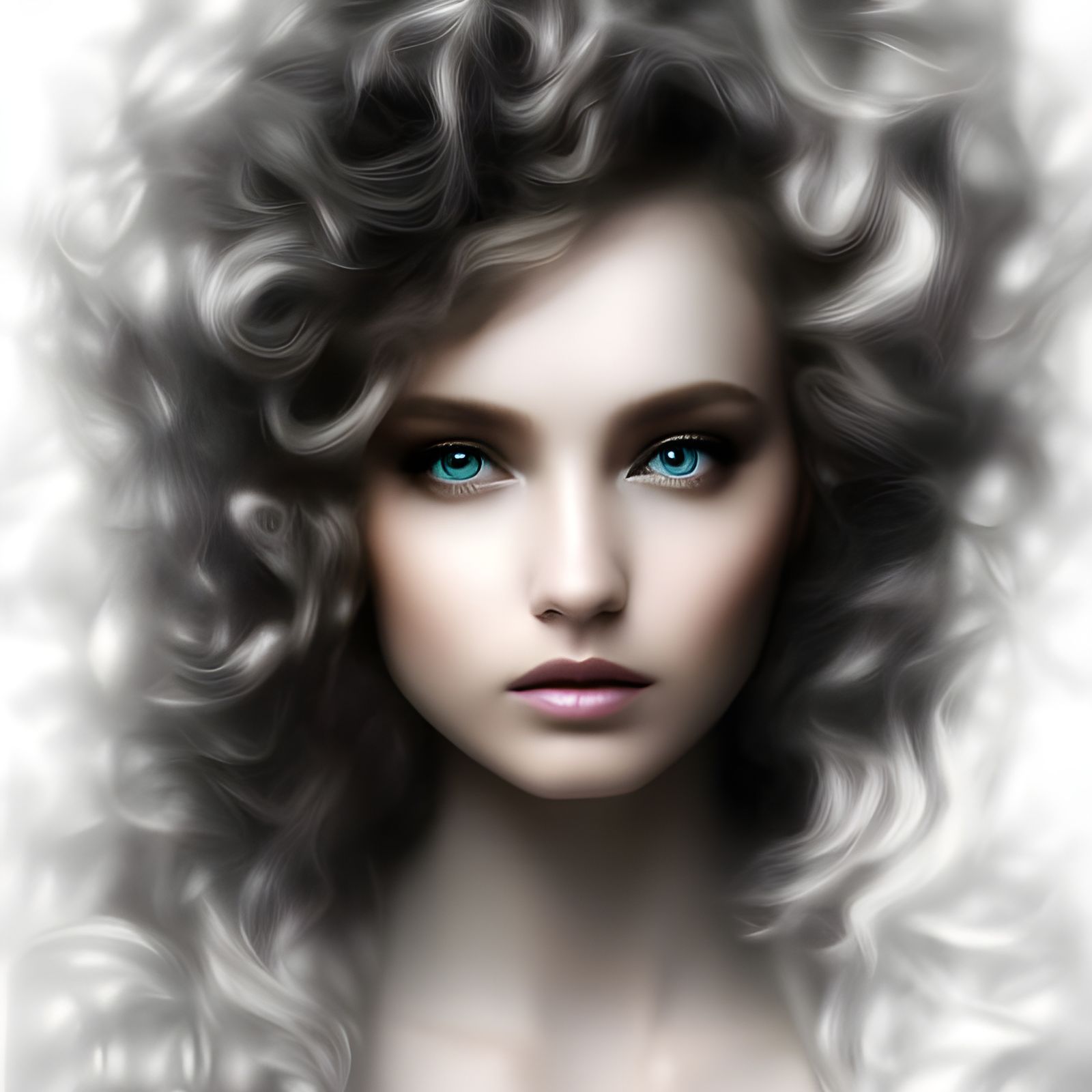 The Hair Dimension - AI Generated Artwork - NightCafe Creator
