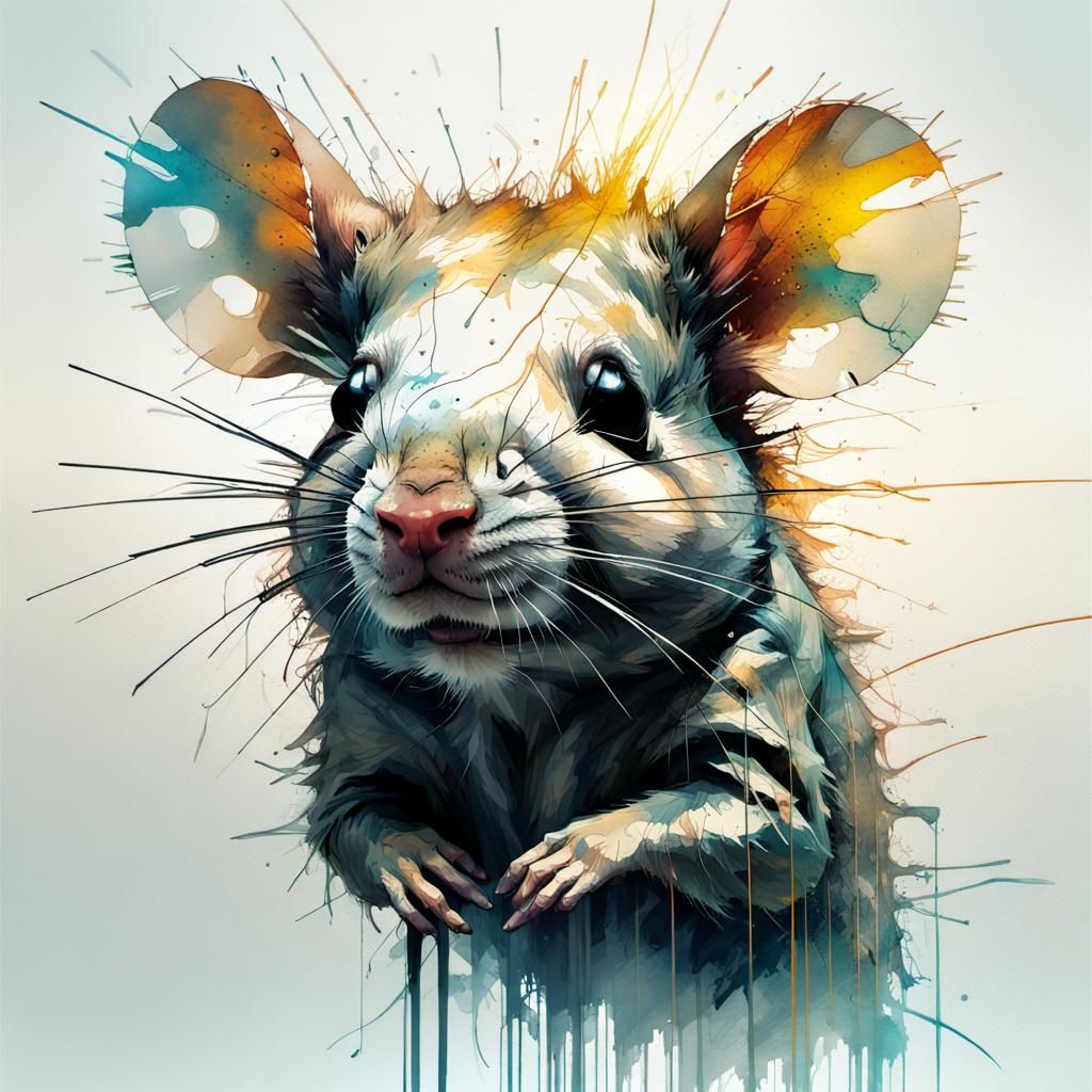 Rodent art…….rattus. - AI Generated Artwork - NightCafe Creator