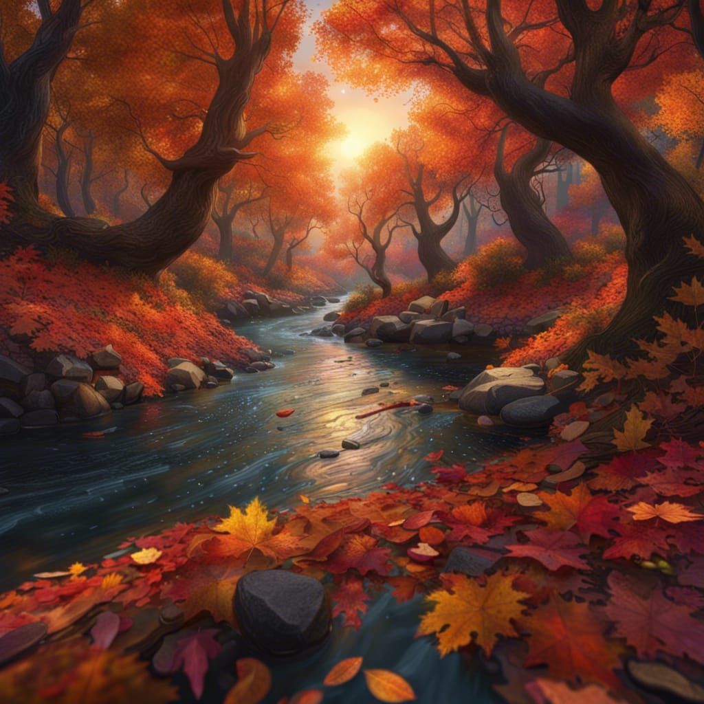 Autumn is Coming - AI Generated Artwork - NightCafe Creator