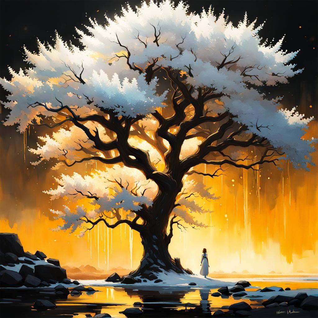 Tree - AI Generated Artwork - NightCafe Creator