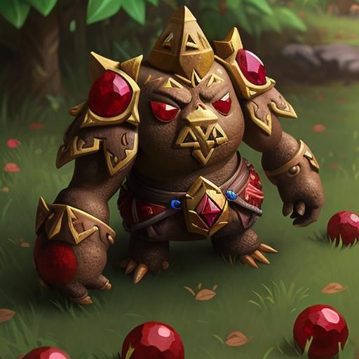 Legend of Zelda, Goron Ruby - AI Generated Artwork - NightCafe Creator