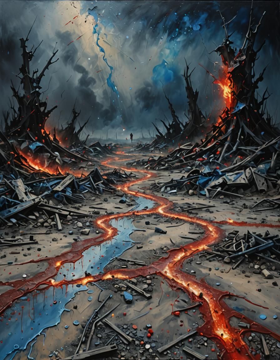 Chaos - AI Generated Artwork - NightCafe Creator