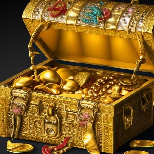 Kings treasure - AI Generated Artwork - NightCafe Creator