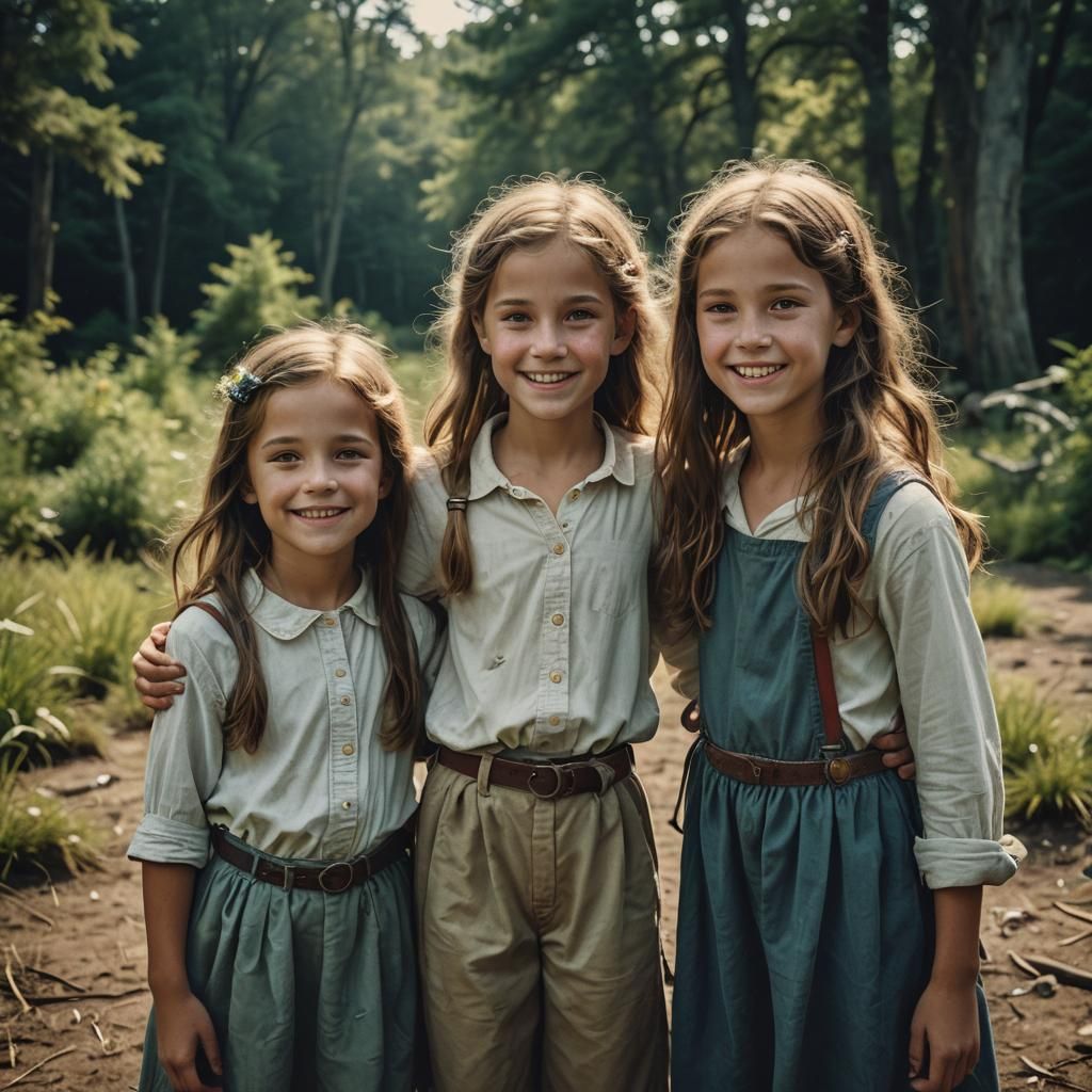 Sisters - AI Generated Artwork - NightCafe Creator