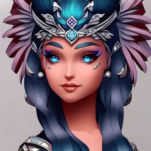 The Young Gaia - AI Generated Artwork - NightCafe Creator