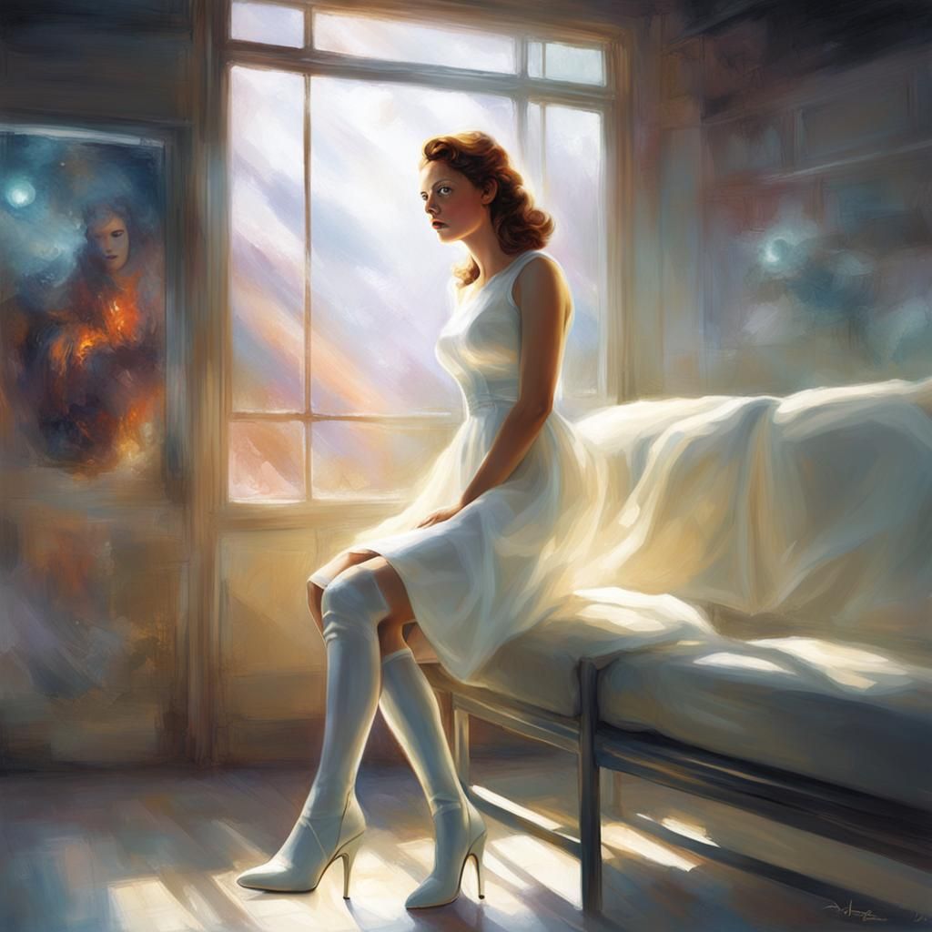 Are you empty towards reality - AI Generated Artwork - NightCafe Creator