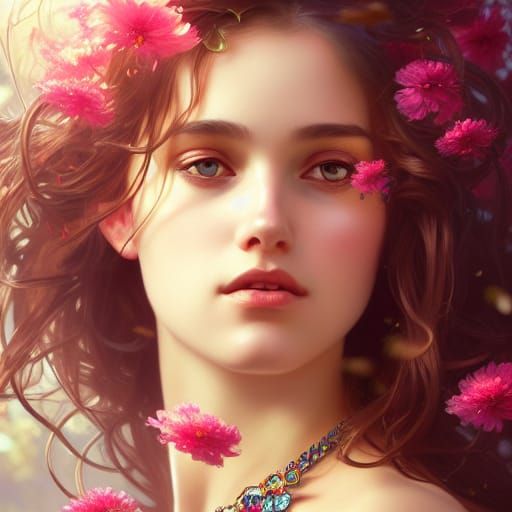 Flowers - AI Generated Artwork - NightCafe Creator