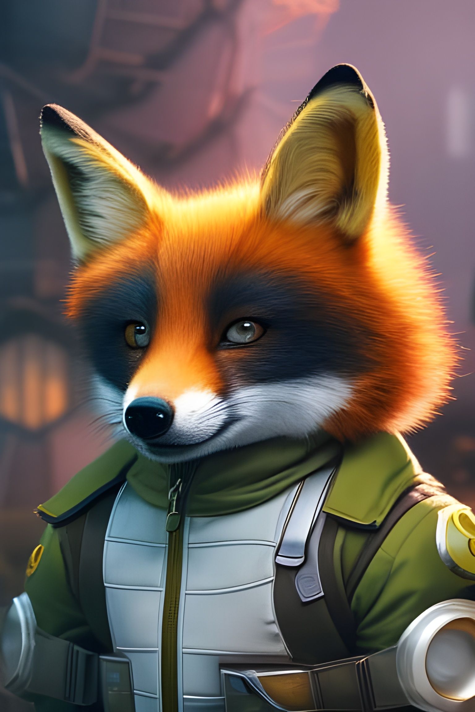 Little fox soldier - AI Generated Artwork - NightCafe Creator