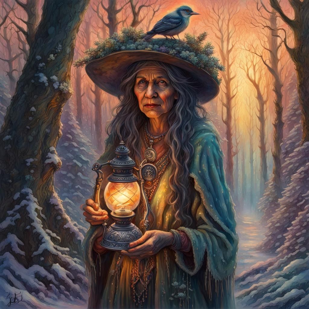 Forest Wisdom - AI Generated Artwork - NightCafe Creator