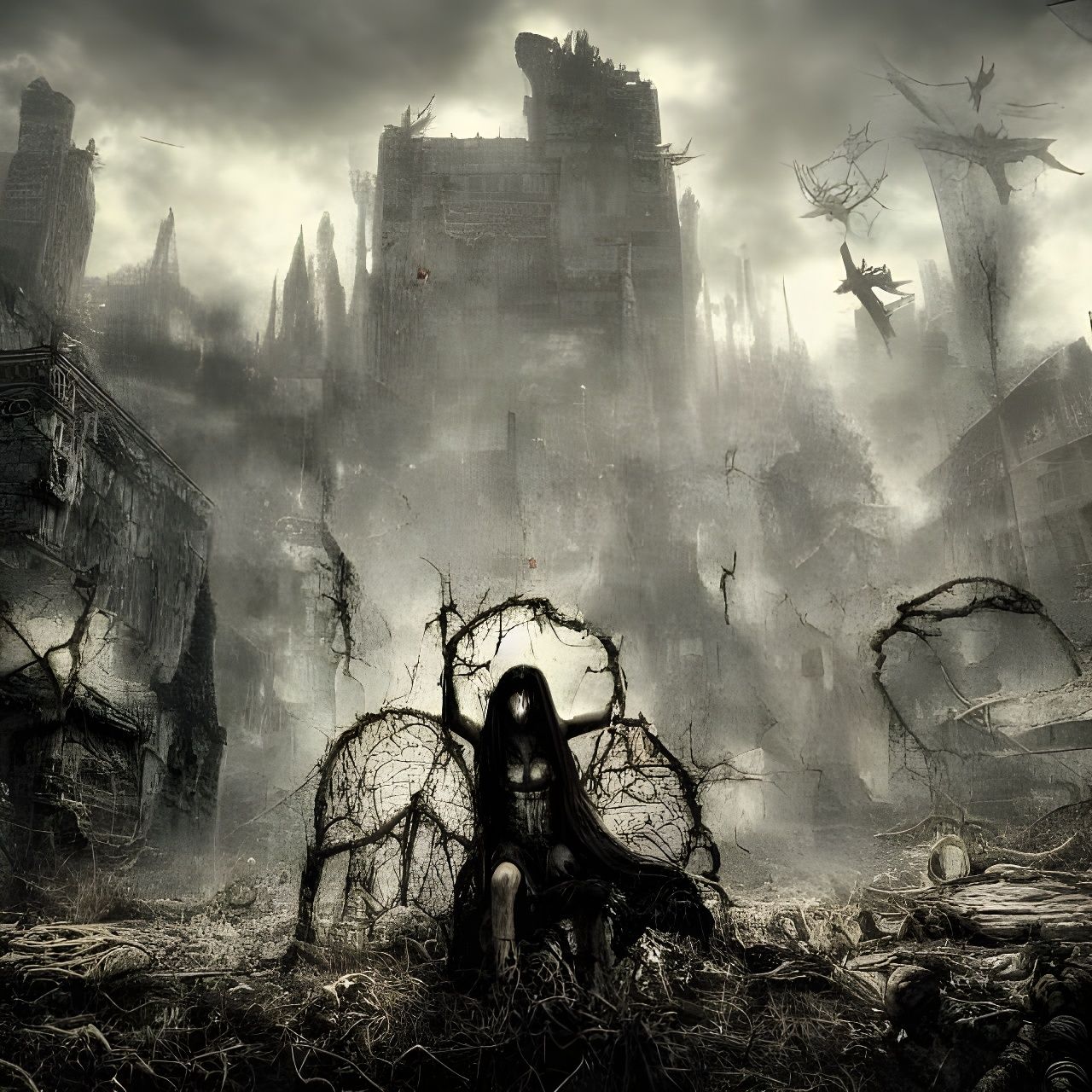 A Dead World - AI Generated Artwork - NightCafe Creator