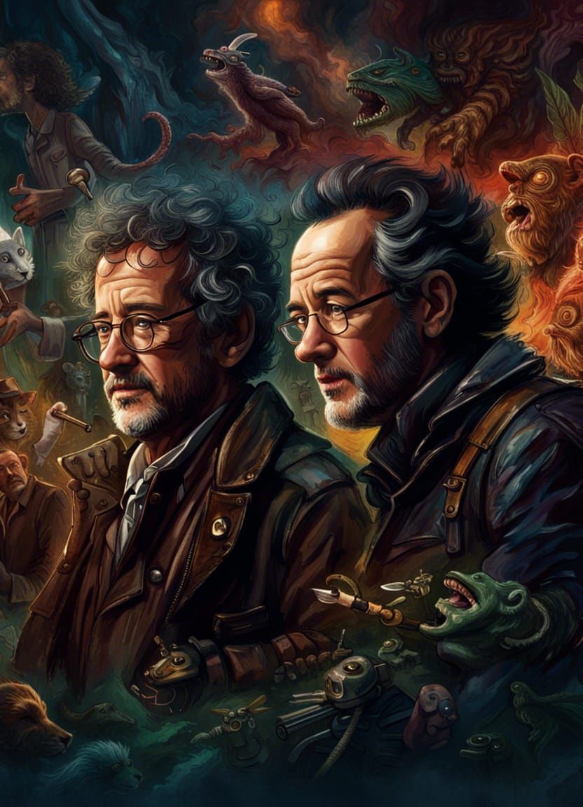 Steven et Tom - AI Generated Artwork - NightCafe Creator