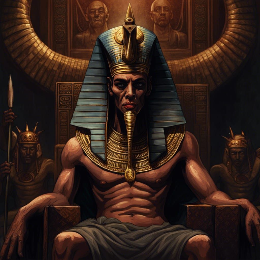 Horror Egyptian Ruler of Hell - AI Generated Artwork - NightCafe Creator
