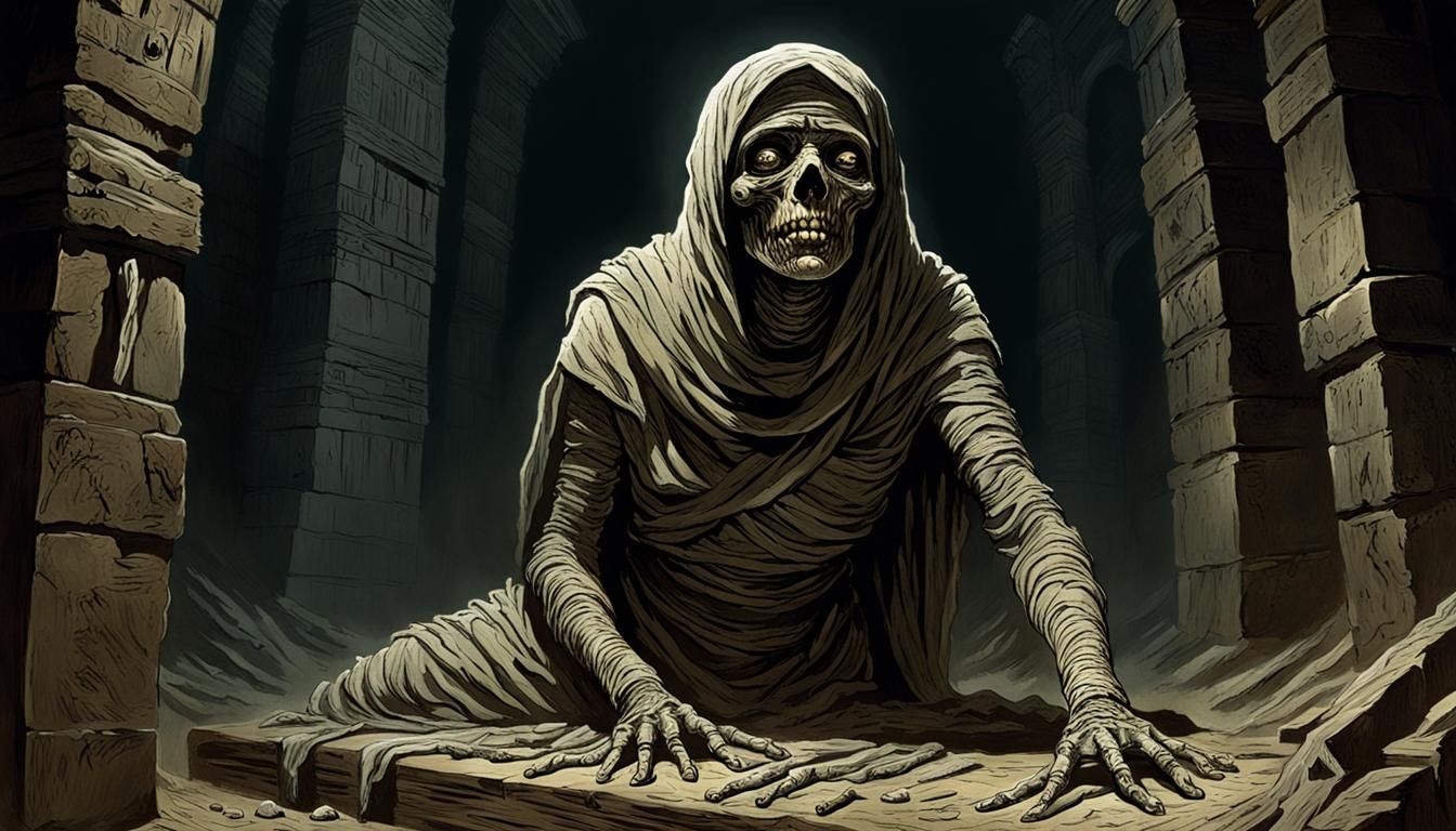 Hello, Mummy - AI Generated Artwork - NightCafe Creator