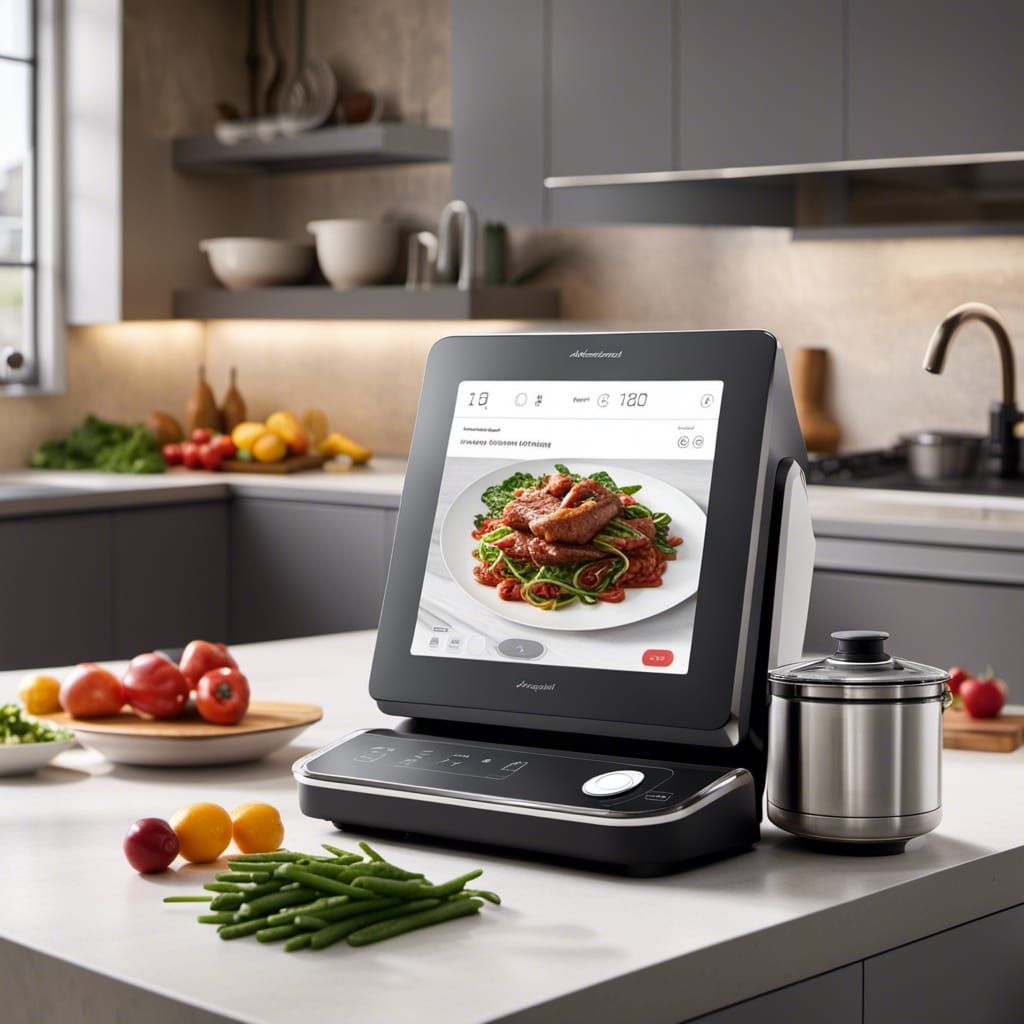 Automated Kitchen Assistant - AI Generated Artwork - NightCafe Creator