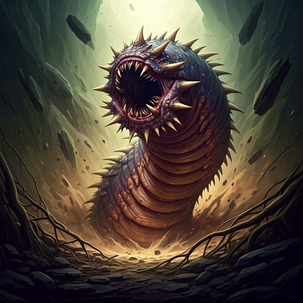 The mighty purple worm - The mighty purple worm