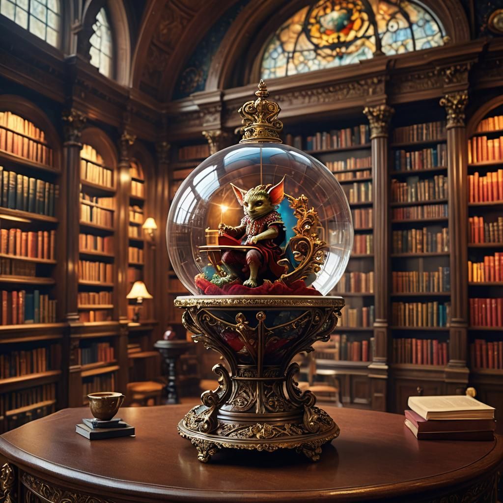 The librarian - AI Generated Artwork - NightCafe Creator