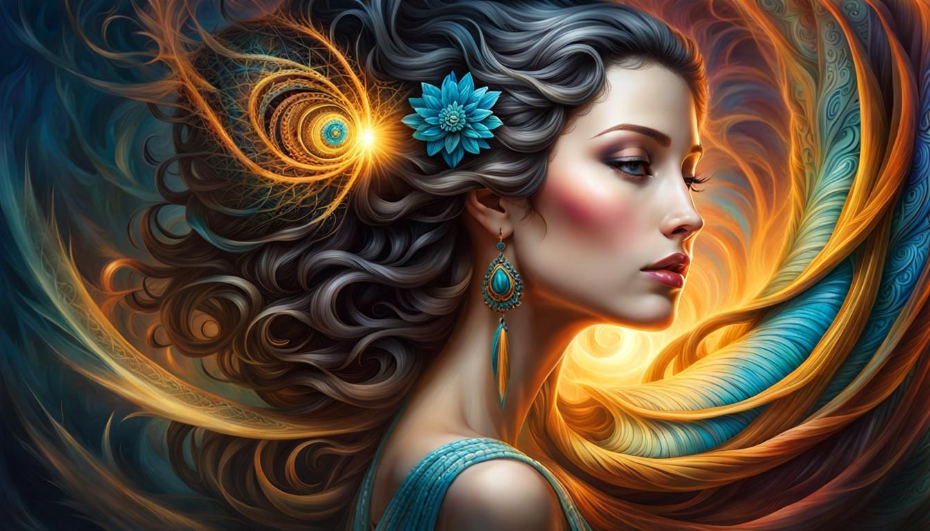 Radiant Soul - AI Generated Artwork - NightCafe Creator