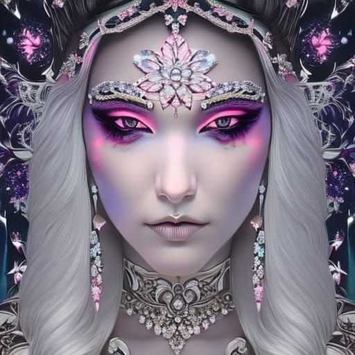 Queen of hollow moon - AI Generated Artwork - NightCafe Creator