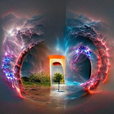 A portal through time - Ethereal Portal to Another Dimensio...