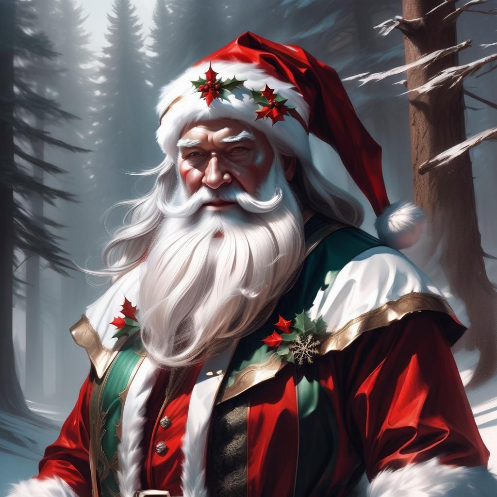 SANTA - AI Generated Artwork - NightCafe Creator