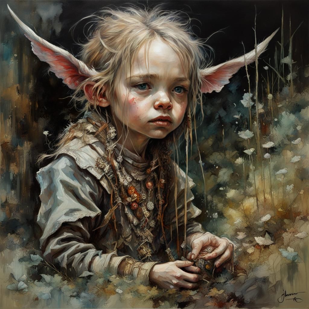 Sweet fairy - AI Generated Artwork - NightCafe Creator