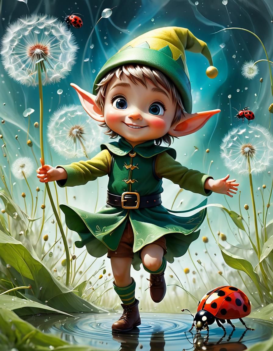 Elf life - AI Generated Artwork - NightCafe Creator