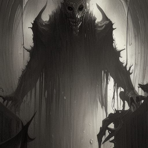 Abyss Demon - AI Generated Artwork - NightCafe Creator