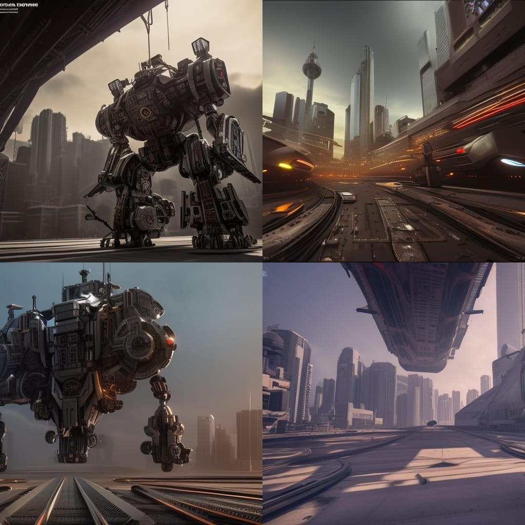 manila mechanized - AI Generated Artwork - NightCafe Creator