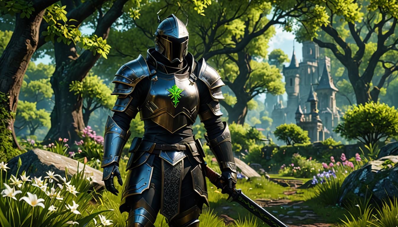 Razer Knight - AI Generated Artwork - NightCafe Creator